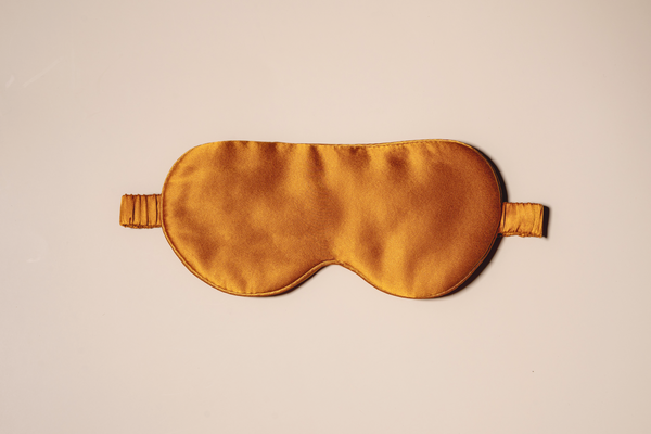 Burnt Orange Silk Eye Mask – Muraki